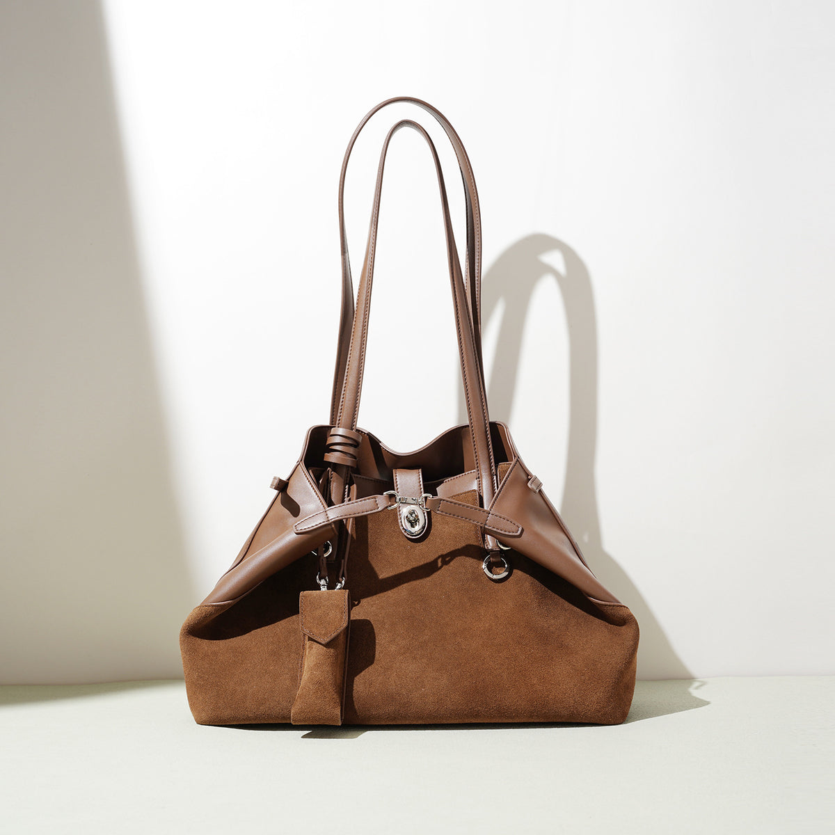 Daphne Suede & Convertible Shoulder Bag – Women’s Transformable Handba ...